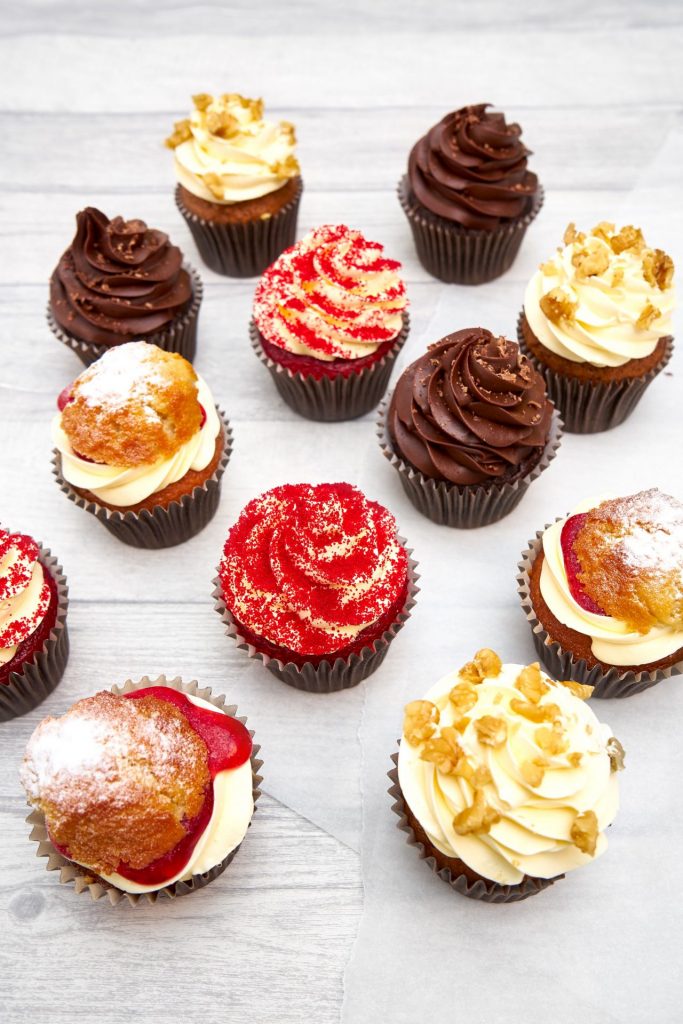 Assortment Cupcake Box - London Wholesale Cake & Dessert Supplier